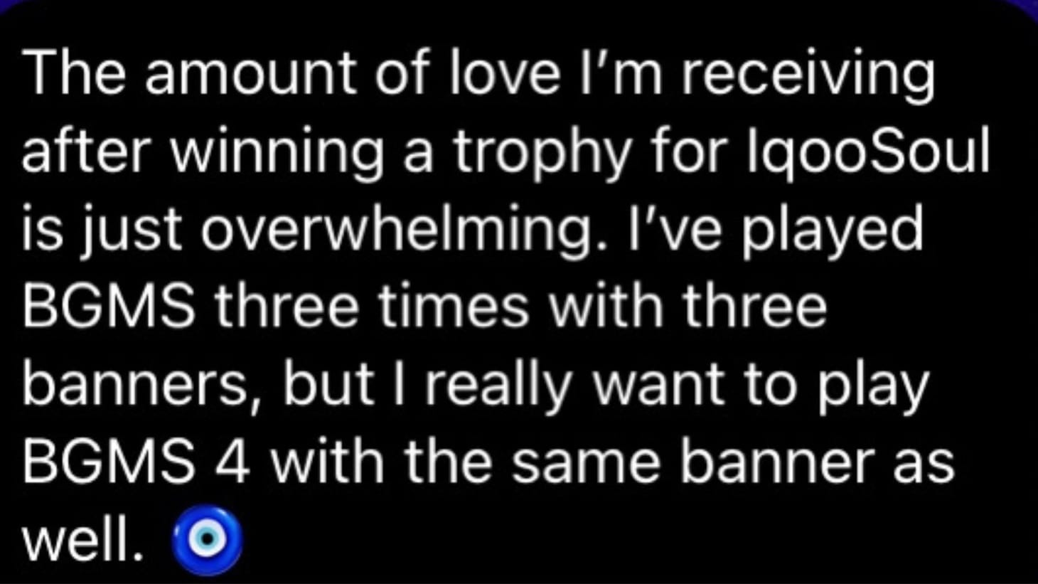 “I really want to play BGMS Season 4 with the same banner” -Soul Manya ...