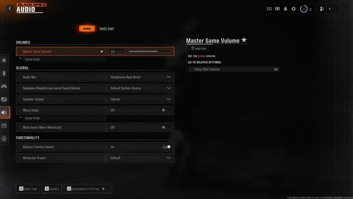 Best audio settings in Black Ops 6