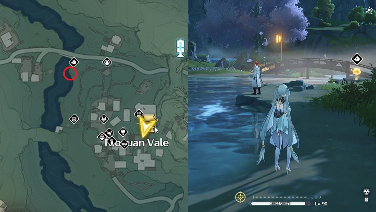 Wuthering Waves By Moon's Grace event character locations