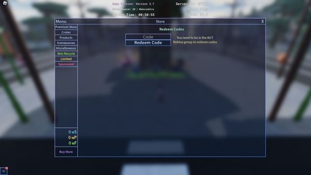 A Universal Time codes (February 2025) - Latest AUT codes