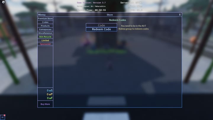 A Universal Time codes (February 2025) - Latest AUT codes