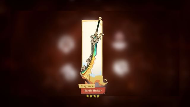 Earth Shaker in Genshin Impact: Stats, materials, and best characters