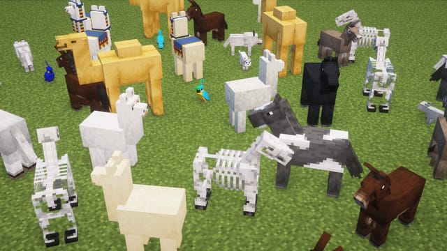 Ranking all tamed Minecraft mobs