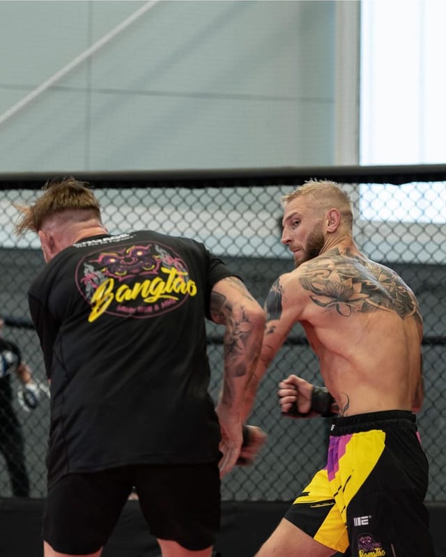 In Photos: Tatted up Dan Hooker shares training snaps ahead of Mateusz ...