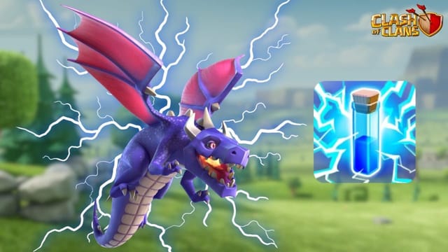Zap Dragons' attack strategy in Clash of Clans: Army composition ...