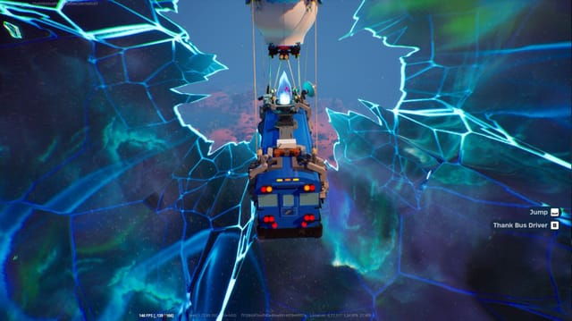 How to fast travel in LEGO Fortnite