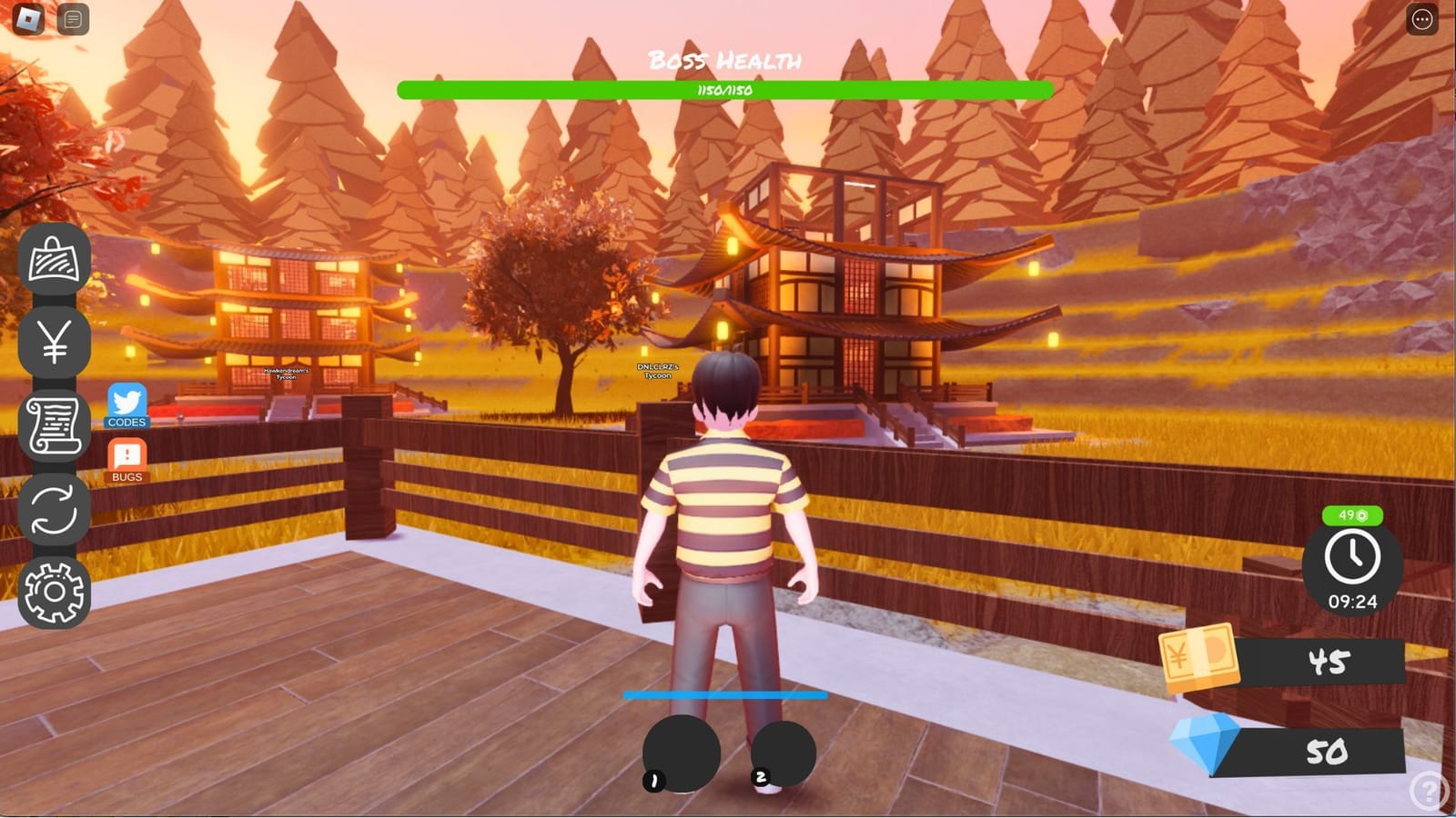 Samurai Tycoon Codes