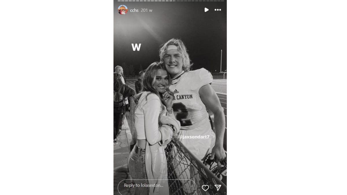 IN PHOTOS: 3 times Ole Miss QB Jaxson Dart and GF Lola Sexton posed for ...