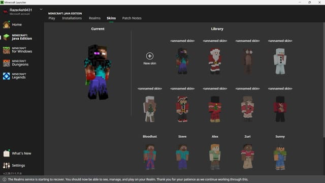 Minecraft skin images must be 64x64 error: Possible fixes explored