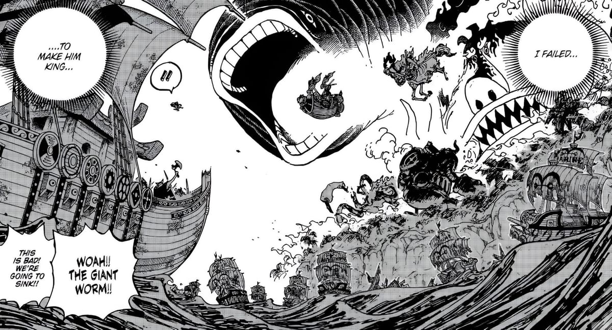 One Piece chapter 1122 teases Imu and Joy Boy’s Void Century War being for the Empty Throne