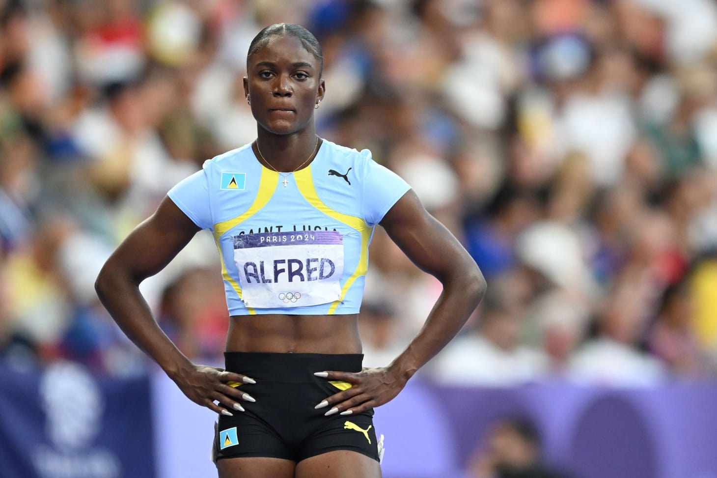 Julien Alfred reveals how Usain Bolt helped her win 100m title at Paris ...