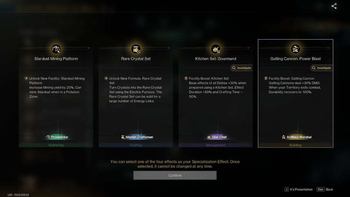 Once Human Specialization tier list