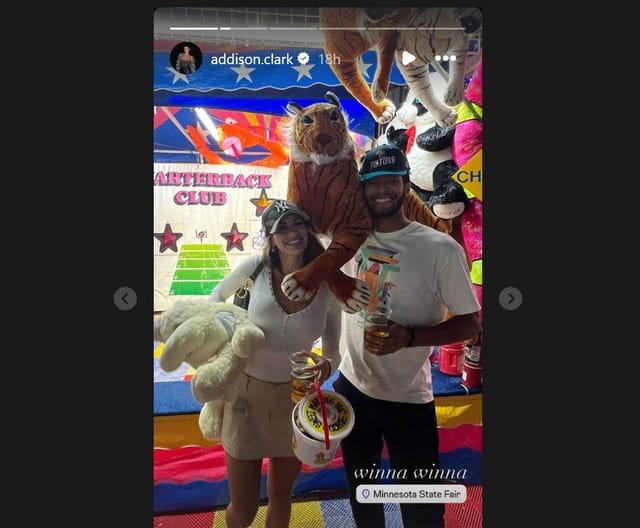 In Photos: Rangers' K'Andre Miller and girlfriend Addison Clark spend ...