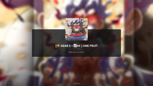 One Fruit Simulator: Fruit Tier List