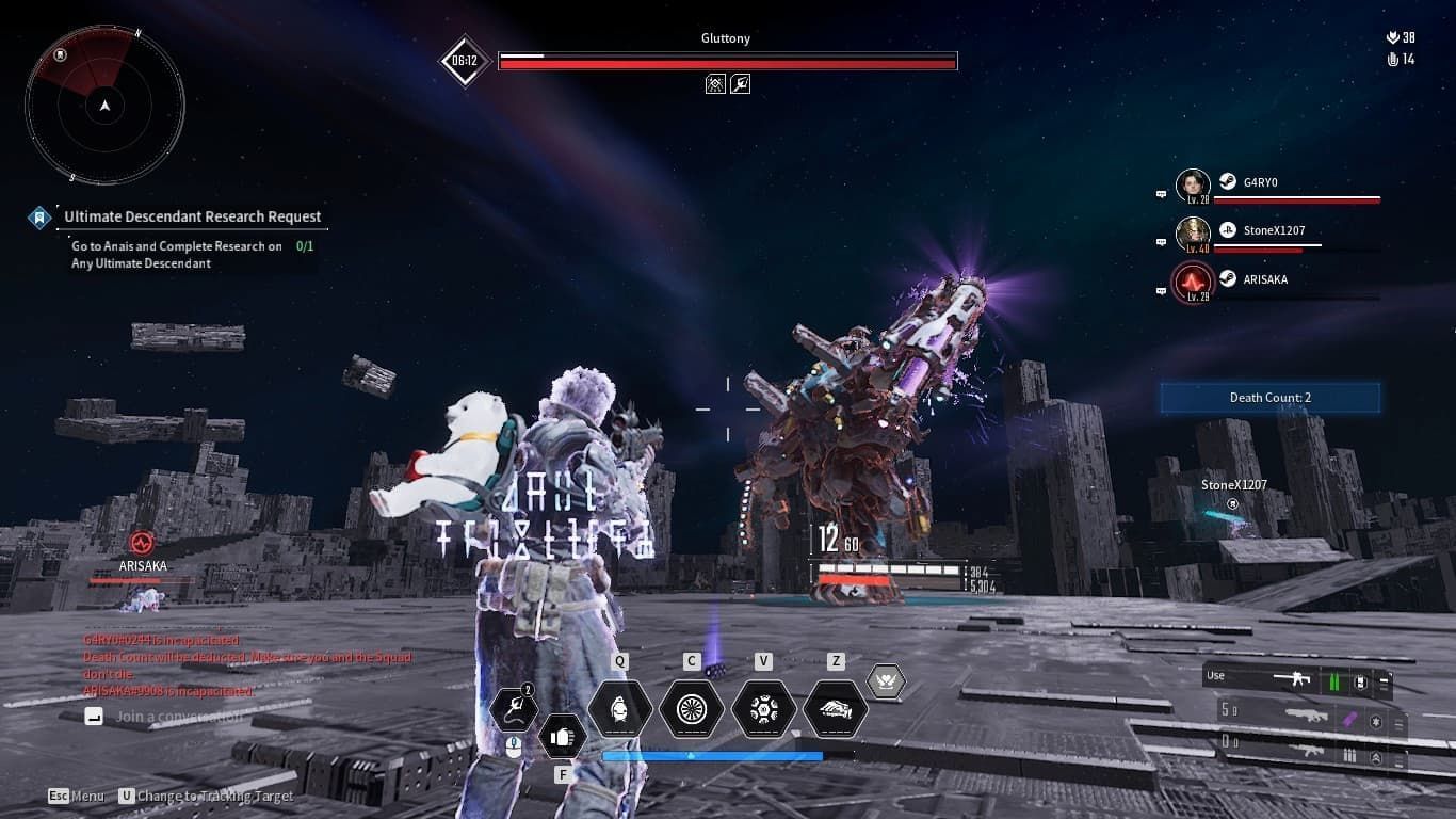 How to defeat the Gluttony boss in The First Descendant