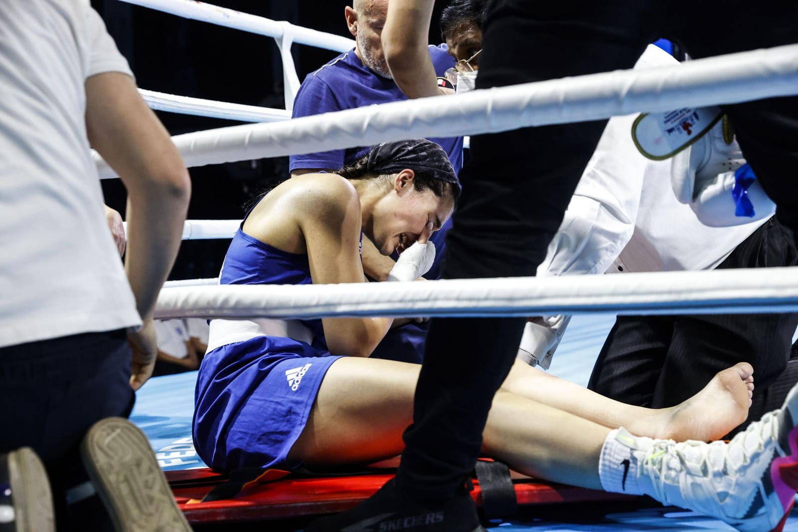 "I don't know if her nose is broke" - Angela Carini's coach speaks ...