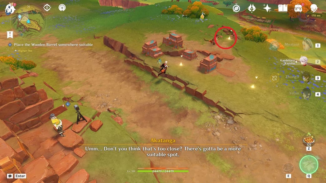 Genshin Impact Lights, Kamera, Action! quest guide