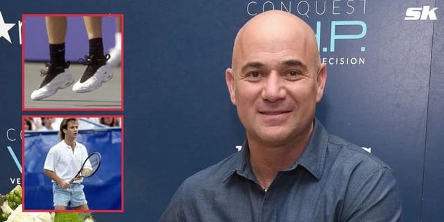WATCH: Andre Agassi reflects on his iconic on-court fashion through the ...