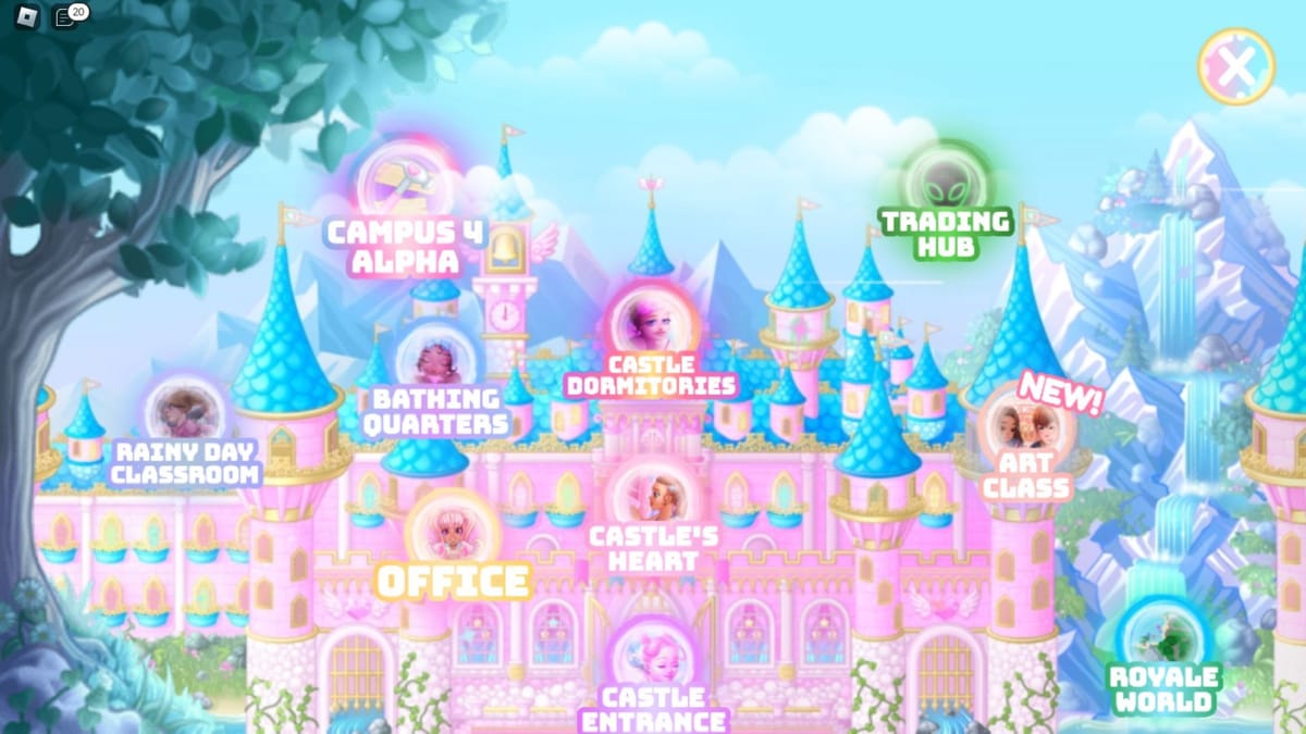 How to enter the Campus 4 Alpha in Royale High