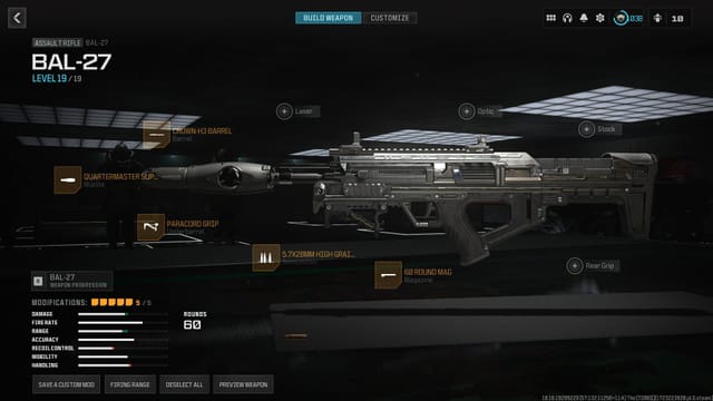 Buffed BAL-27 loadout is "now meta" in Warzone