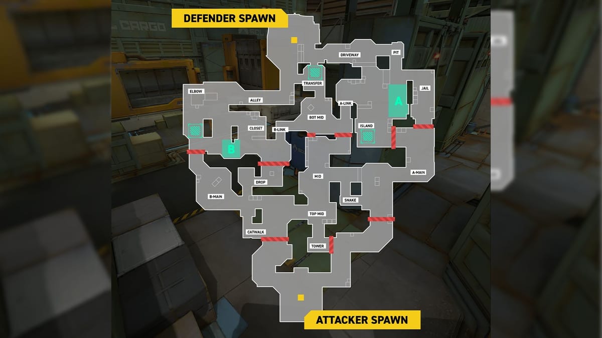 Spectre Divide Skyway map guide: Tips and tricks, layout, callouts, and ...