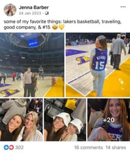"That's not Taylor Swift"- Lakers fans react to Austin Reaves' romantic ...