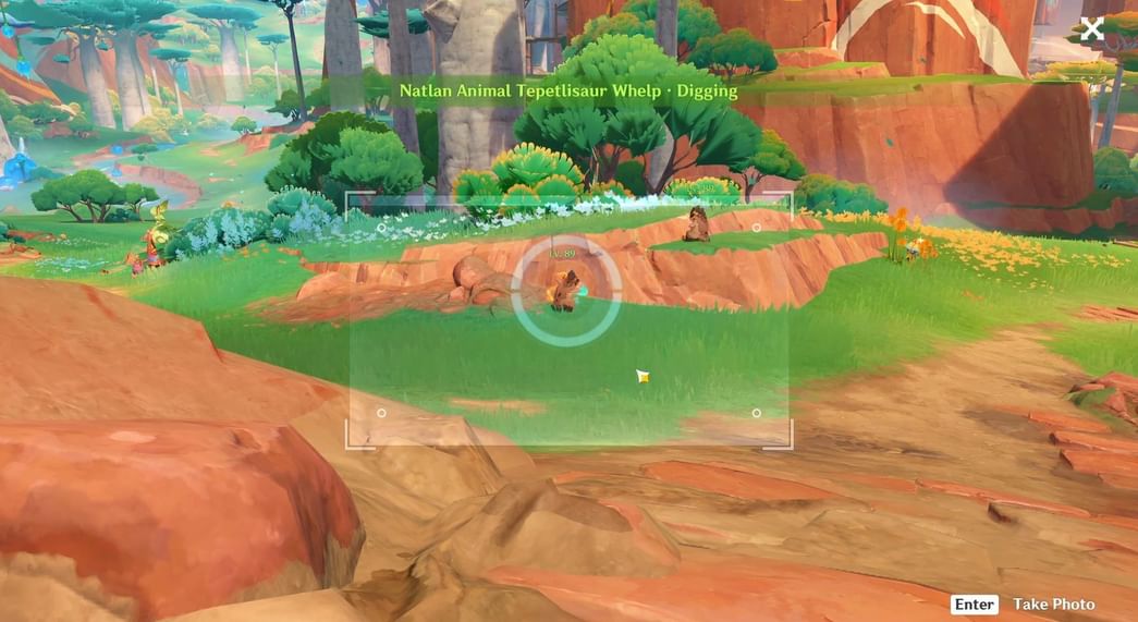 Genshin Impact: Tepetlisaur Whelps doing 2 different poses photography ...