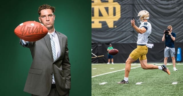 Who is James Rendell? All we know about Notre Dame’s Australian punter ...