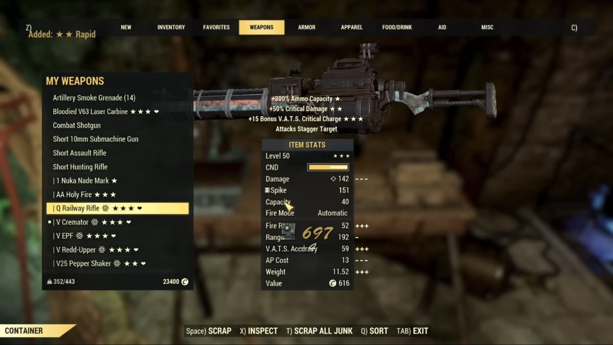 Fallout 76: Everything new in the Milepost Zero update