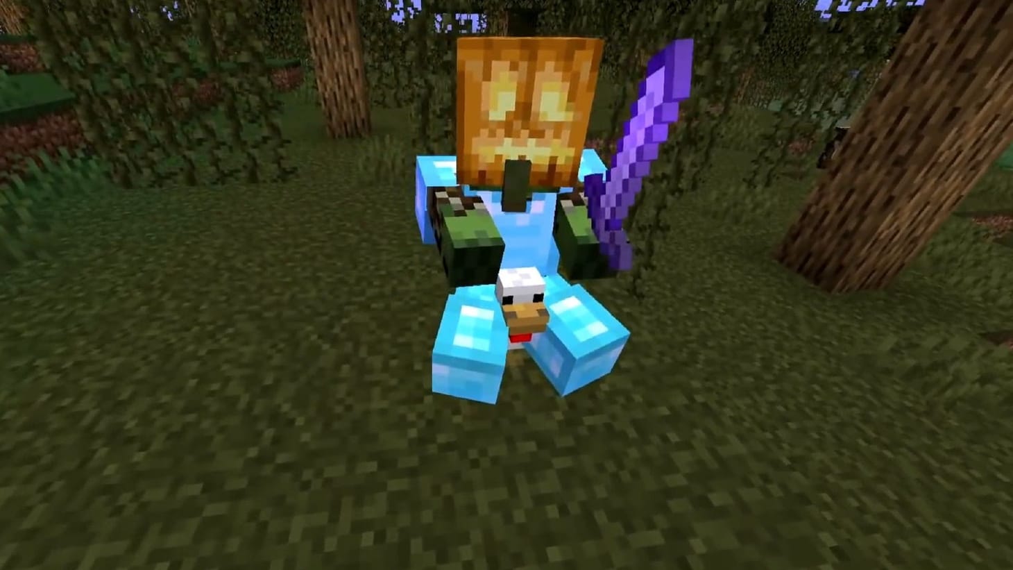 5 rarest naturally occurring events in Minecraft