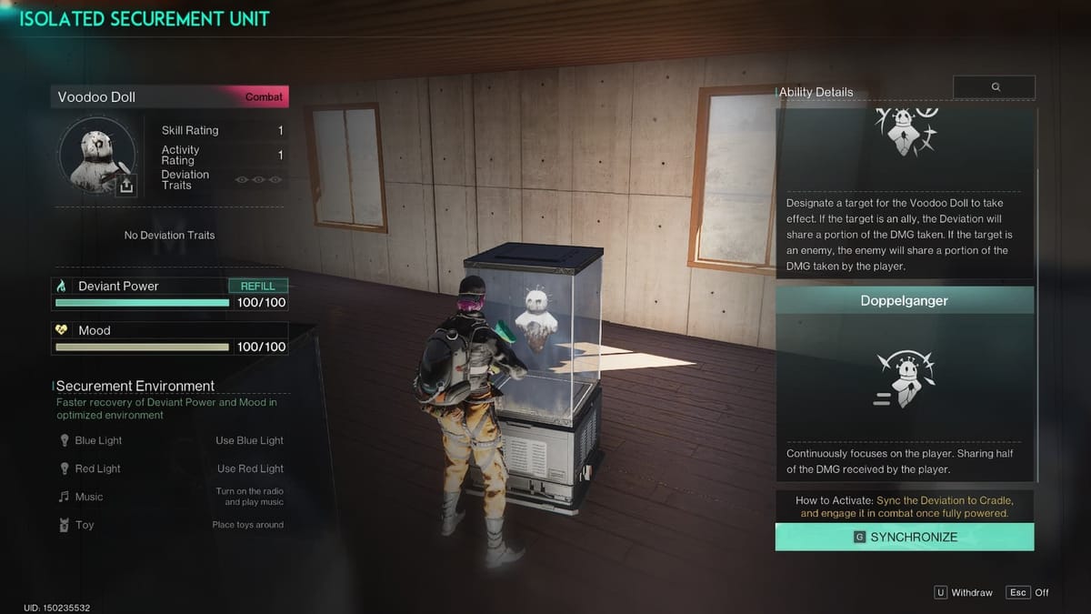 Once Human Combat Deviant tier list