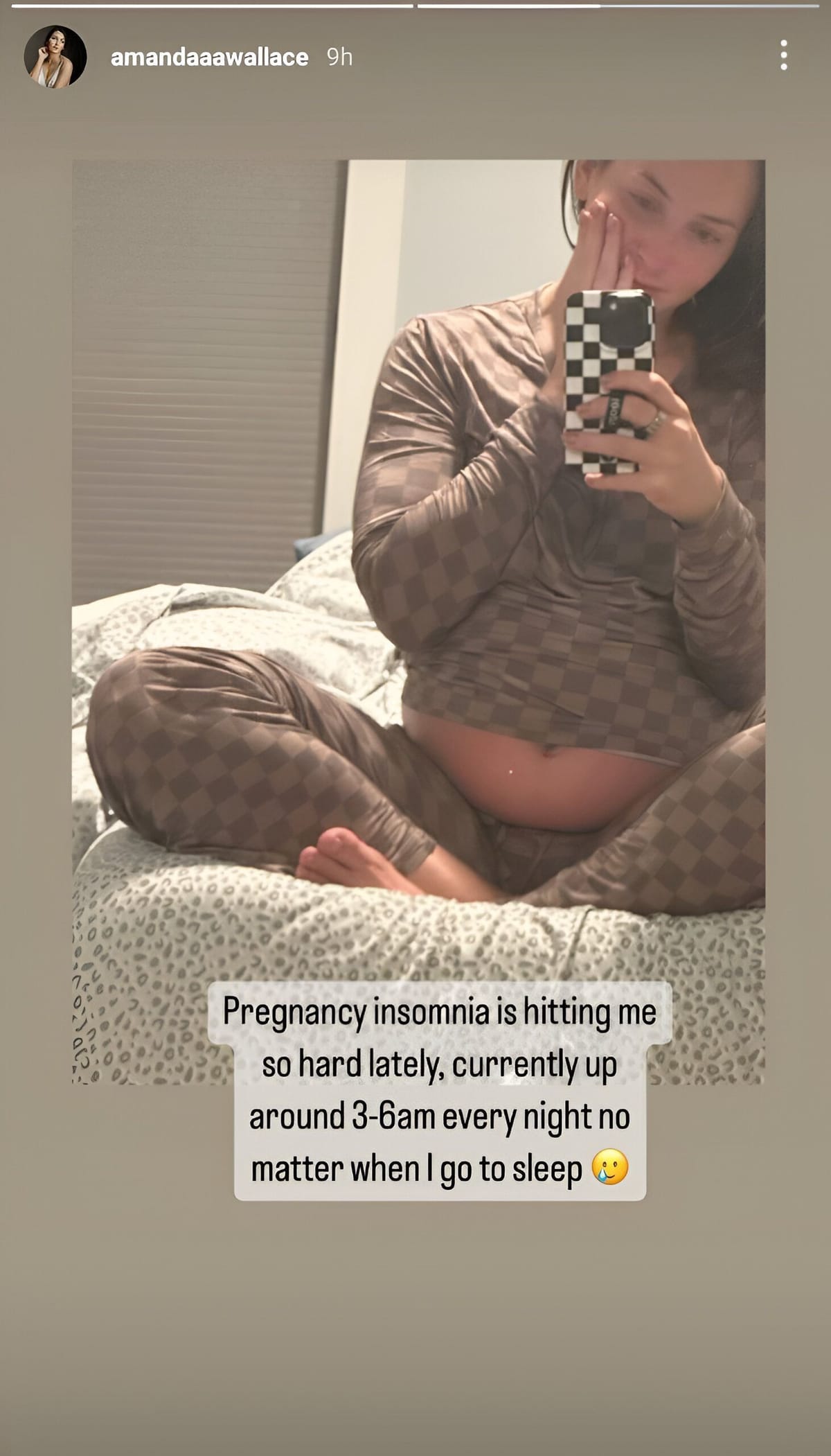 "Pregnancy insomnia is hitting me so hard" - Bubba Wallace's wife ...