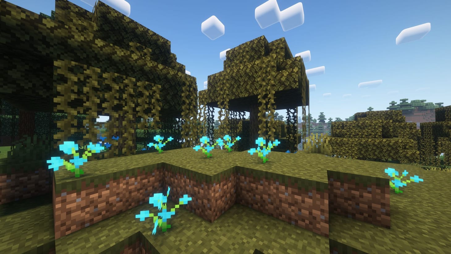 How to get blue orchid in Minecraft