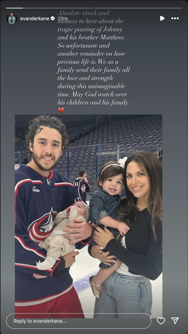 "May god watch over his children": Oilers' Evander Kane mourns the ...