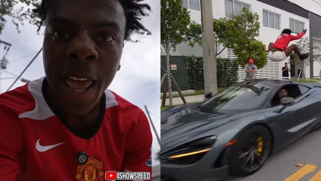 "Being able to jump that high is wild": Fans react to IShowSpeed ...