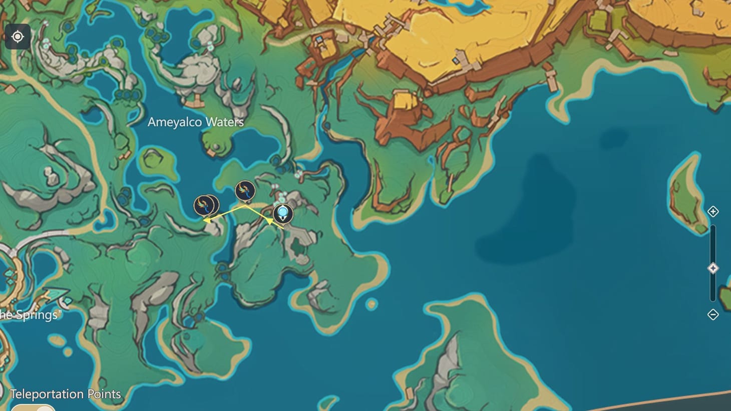 Genshin Impact Sprayfeather Gill locations and farming routes