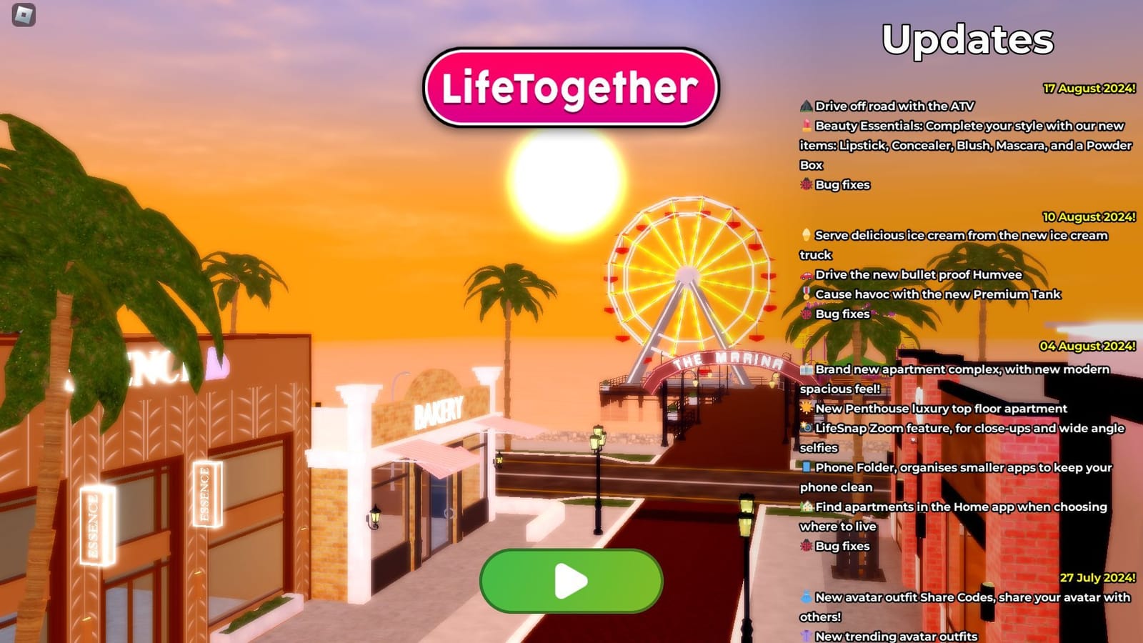 LifeTogether RP Update 24: ATV, New Beauty Essentials, and more