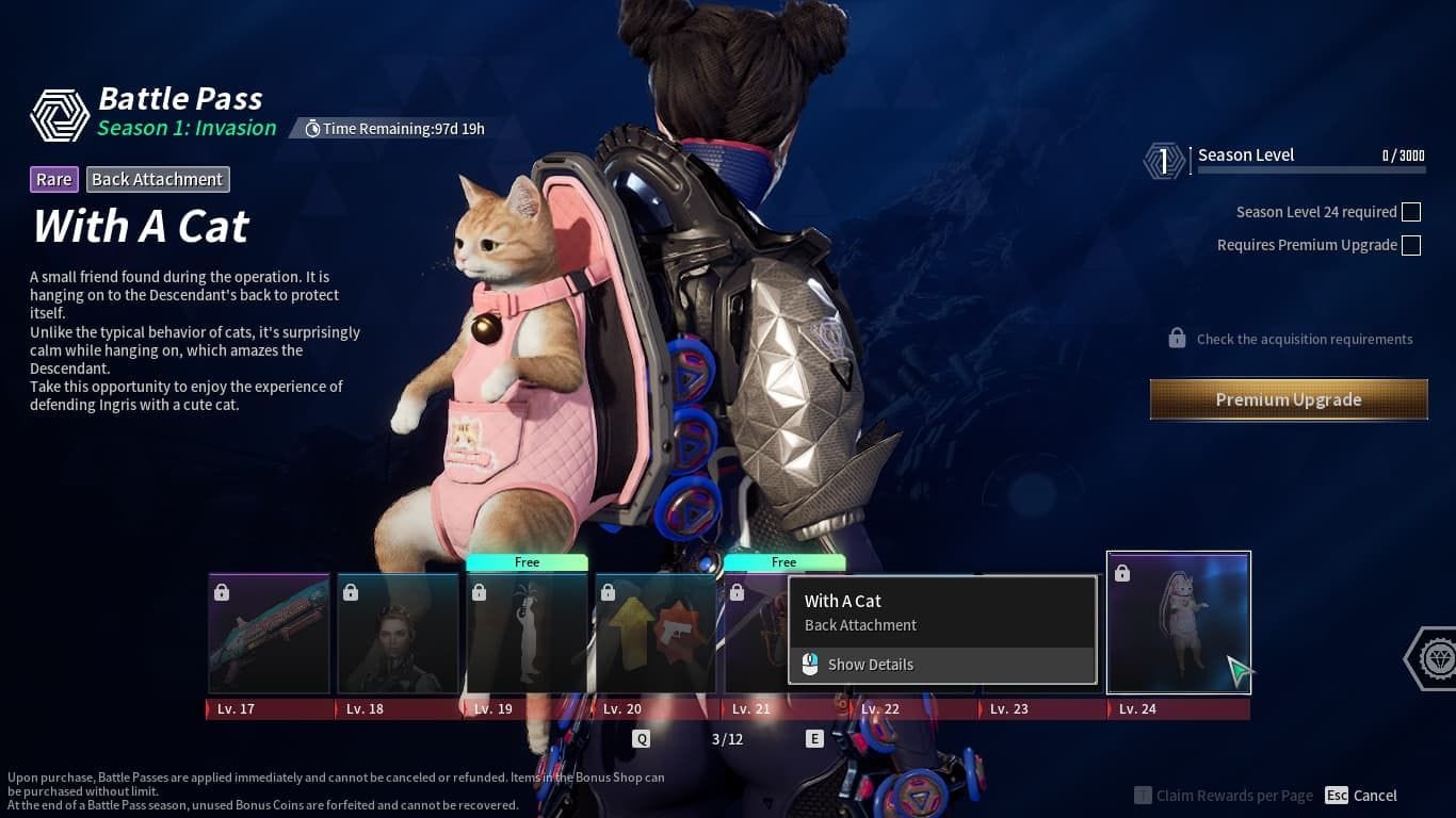 The First Descendant Season 1 Battle Pass rewards, price, and more