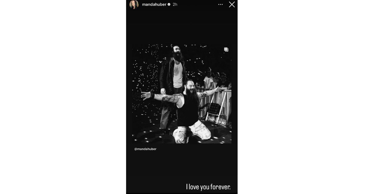 AEW personality Amanda Huber pays a heartfelt tribute to Bray Wyatt on ...