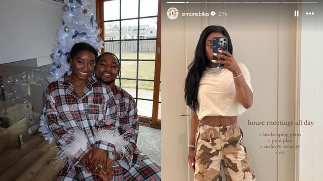 In Photos: Simone Biles pours love into perfecting dream home with ...