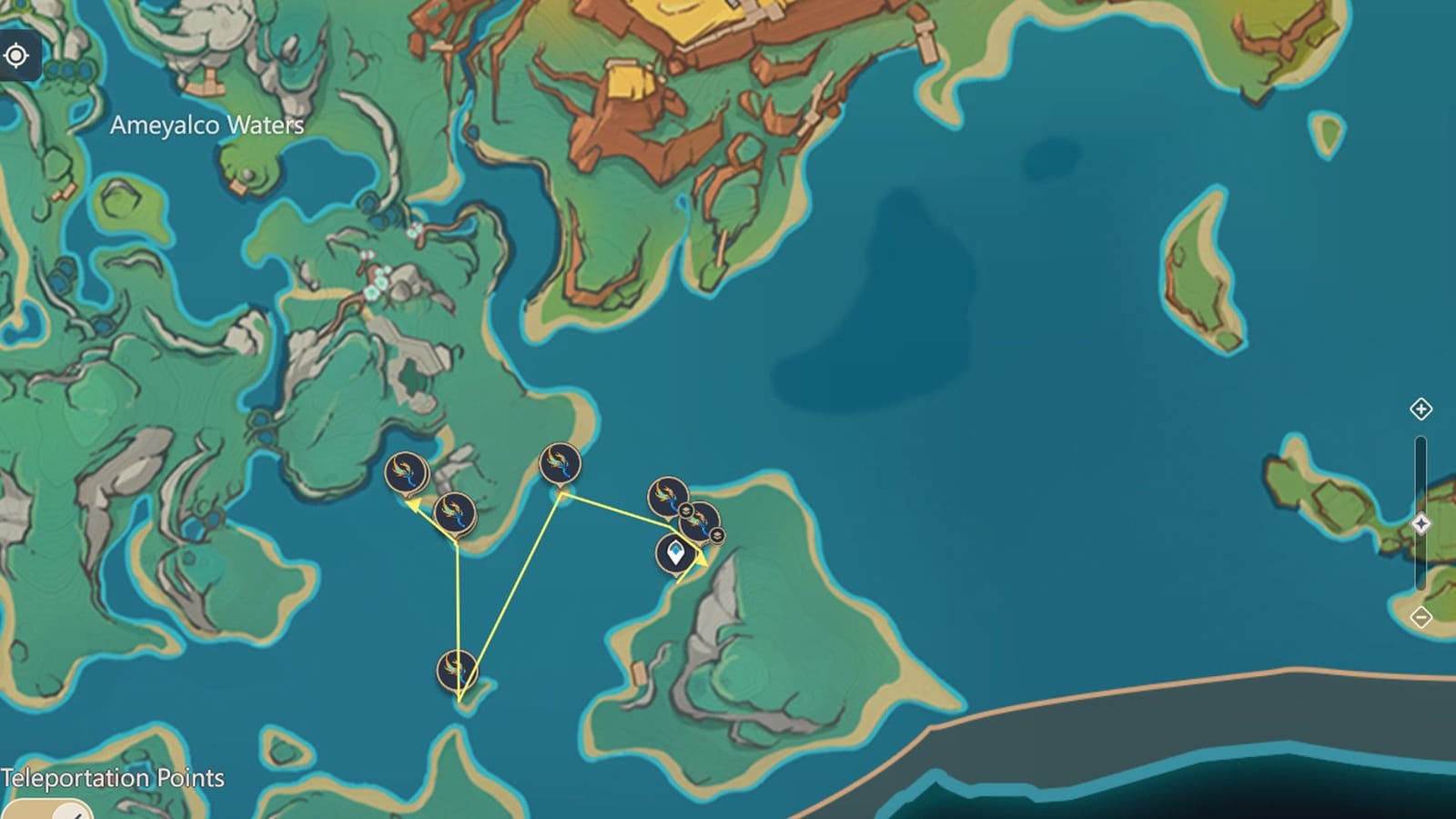 Genshin Impact Sprayfeather Gill locations and farming routes