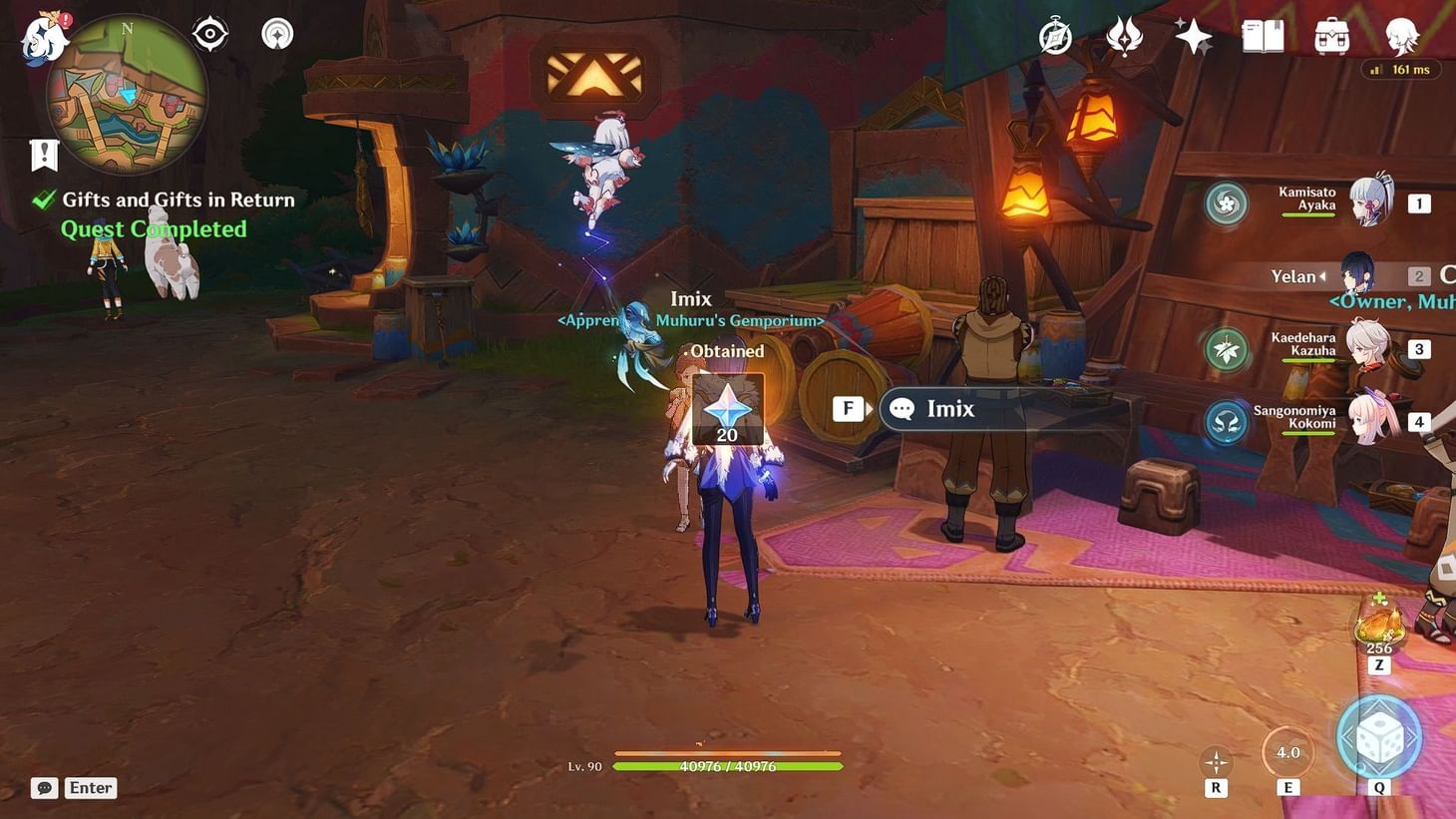 Genshin Impact Gifts and Gifts in Return quest guide