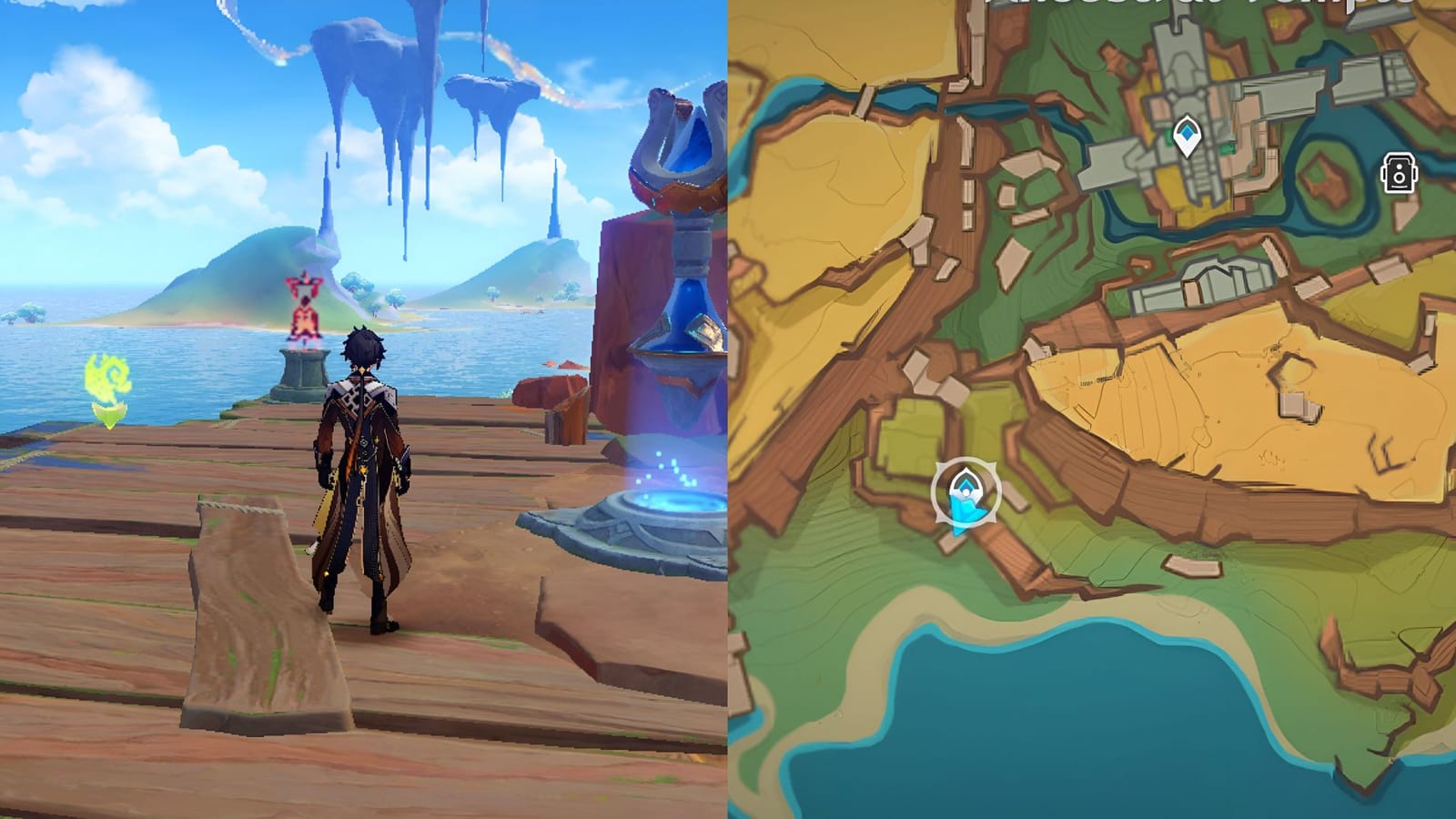 All Natlan Time Trial challenge locations in Genshin Impact