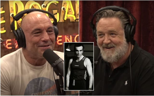 Joe Rogan and Russell Crowe talk about being starstruck, with Crowe ...