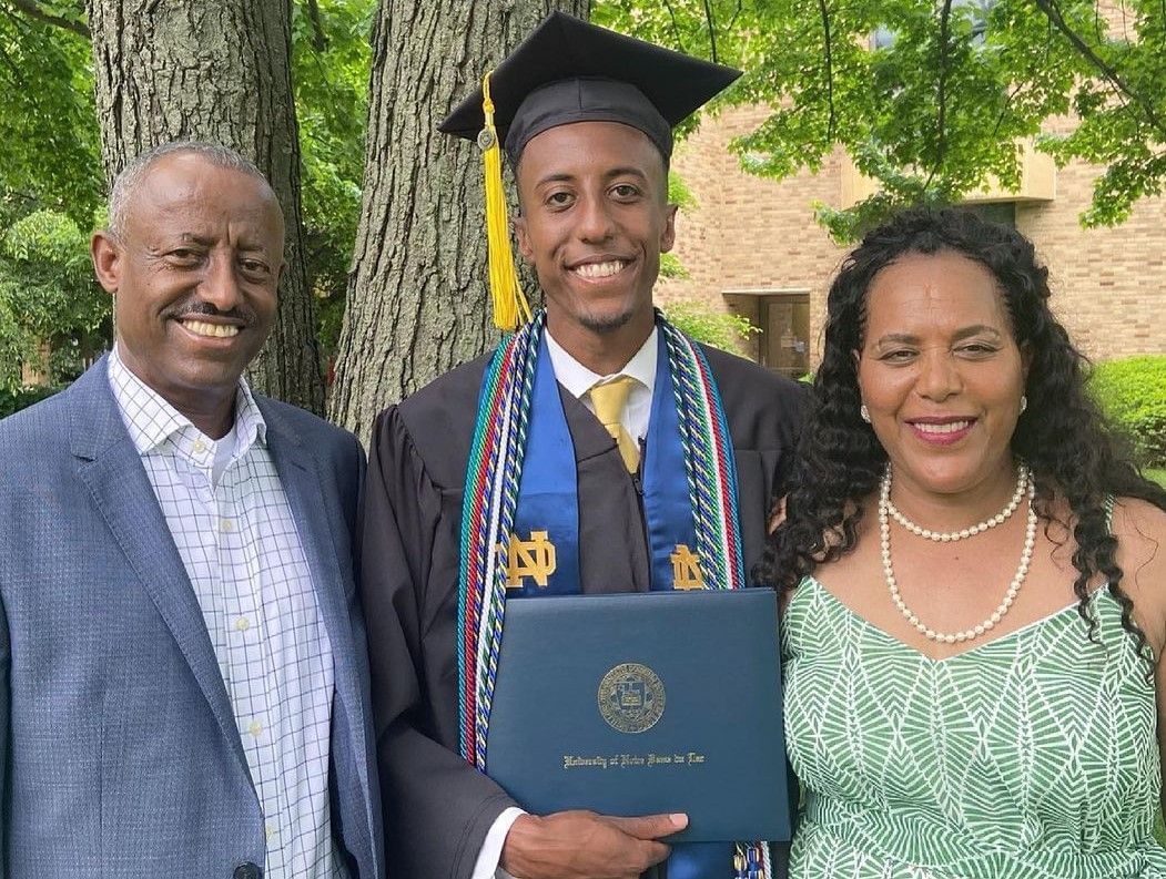 Yared Nuguse Family - Father, Mother, and Siblings