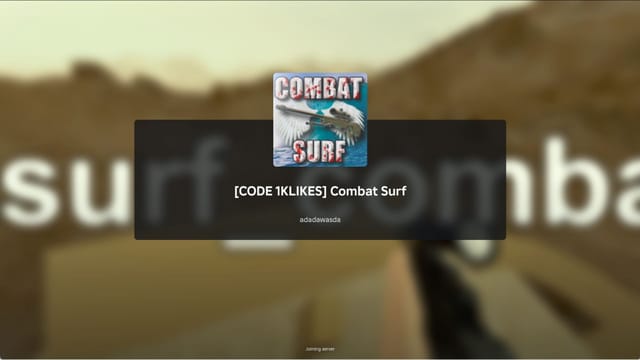 Combat Surf Codes (2024)
