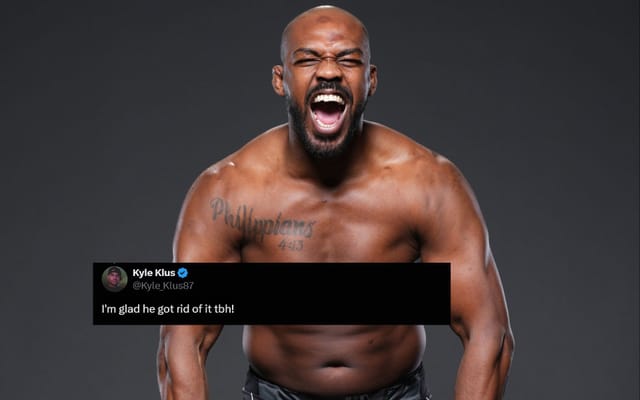 "I'm glad he got rid of it" - New MMA fans stunned with Jon Jones ...