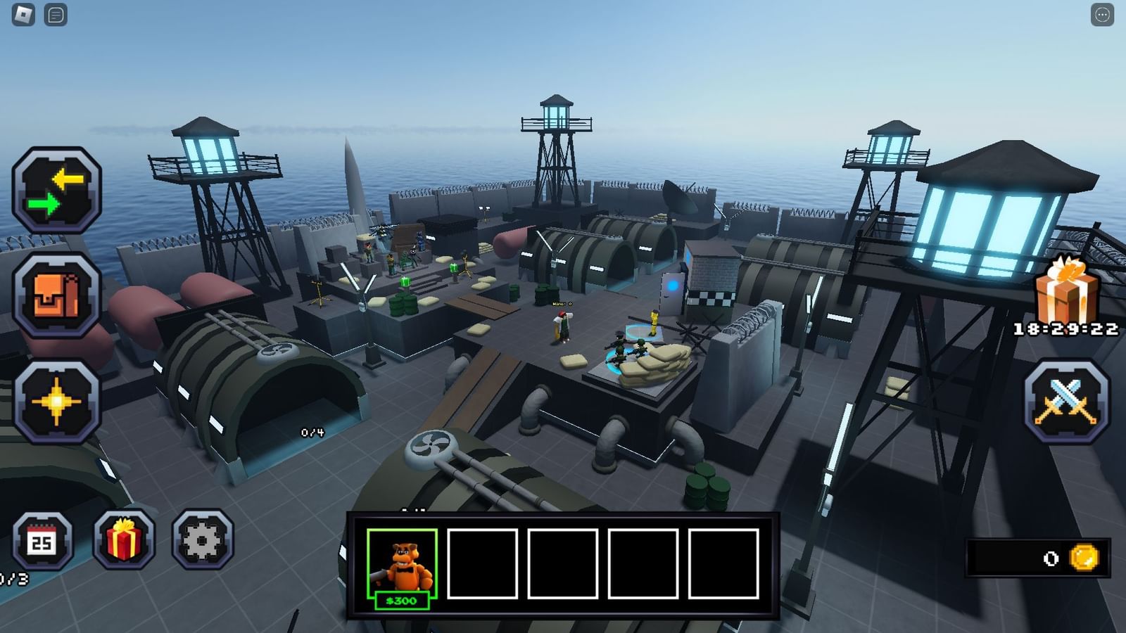 Five Nights TD: Military Lobby, Military Pass, and More