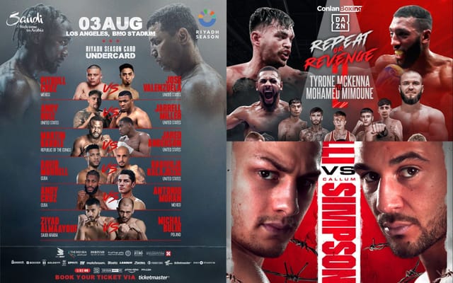 Boxing Tonight: Boxing tonight (August 3, 2024): What are the fights ...