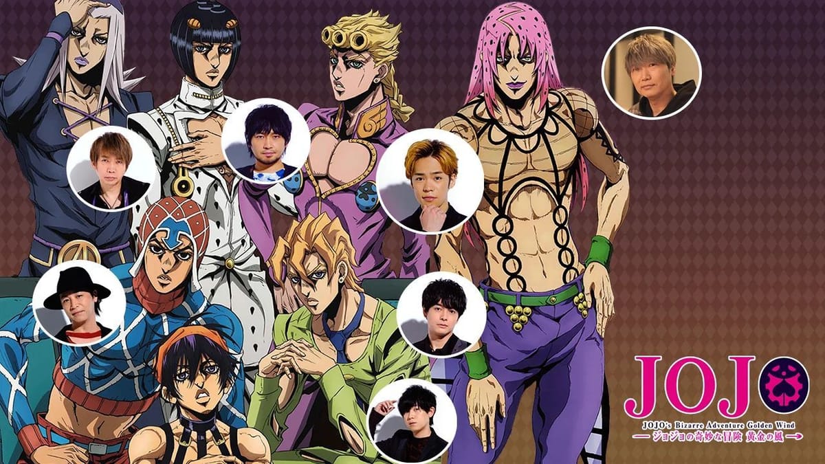 Who are Jojo's Bizarre Adventure voice actors?